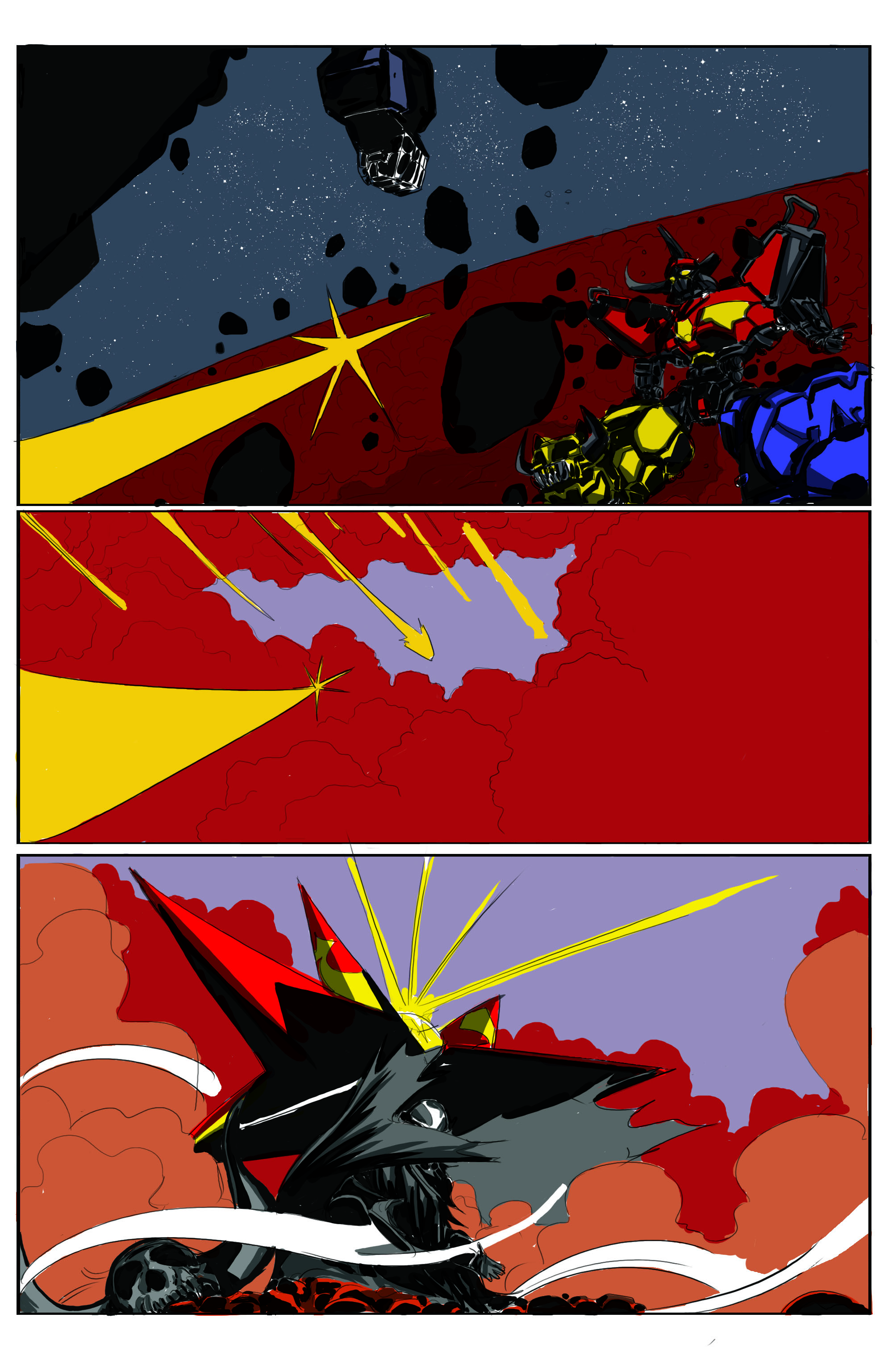 ALAN SAINT CLARK writes and draws comic books that explore structural ...